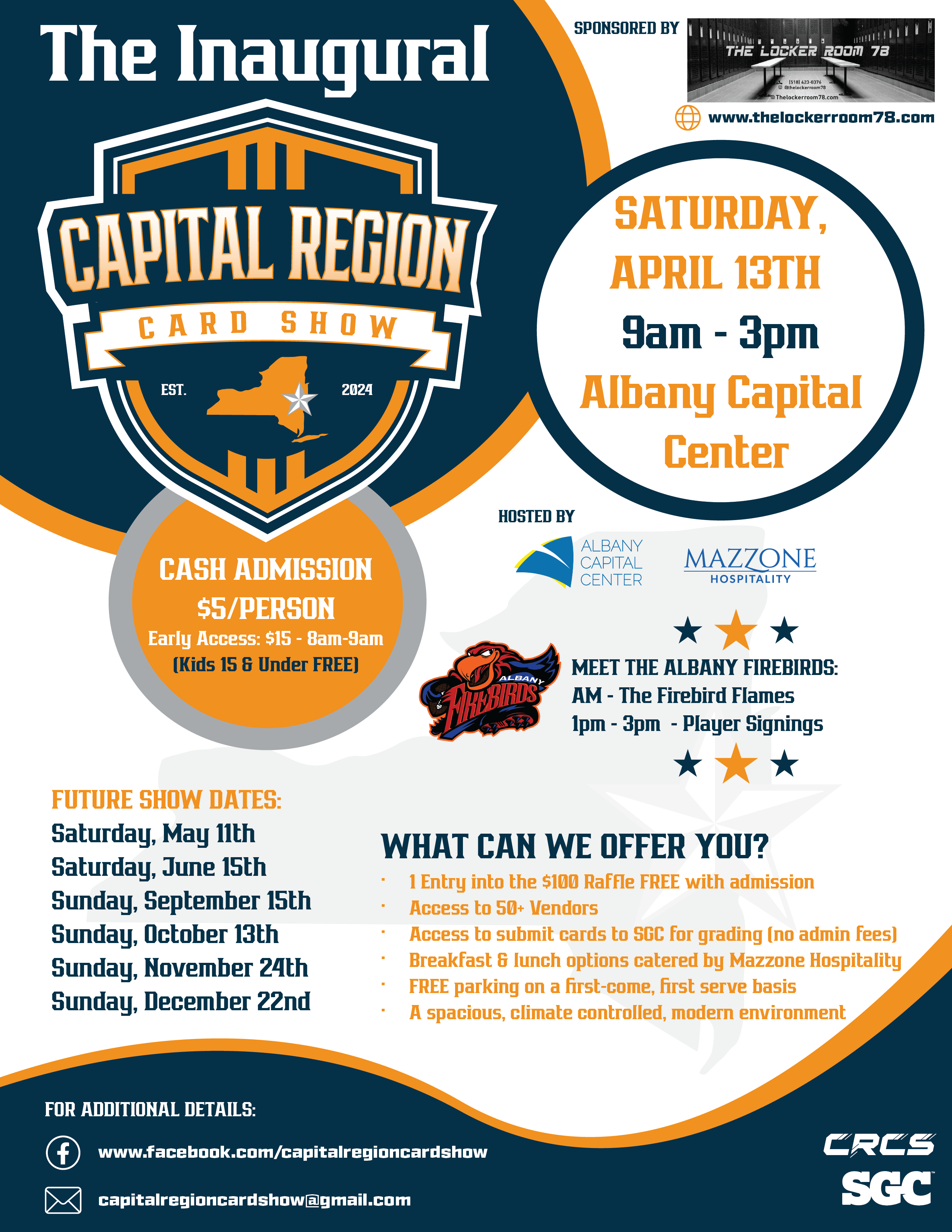Inaugural Capital Region Card Show | Albany Capital Center